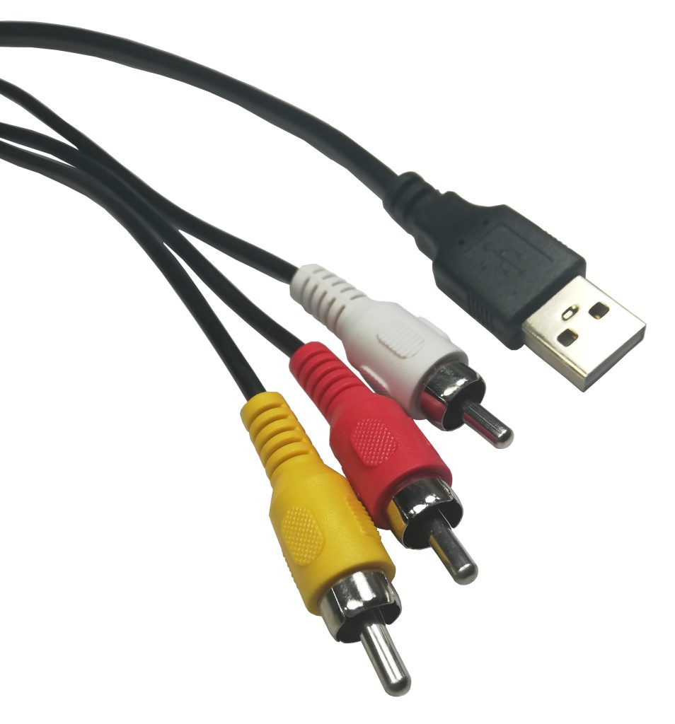 Cable Convertidor Adaptador De Rca A Usb 2.0 de 1.5 Metros » Garizin Online