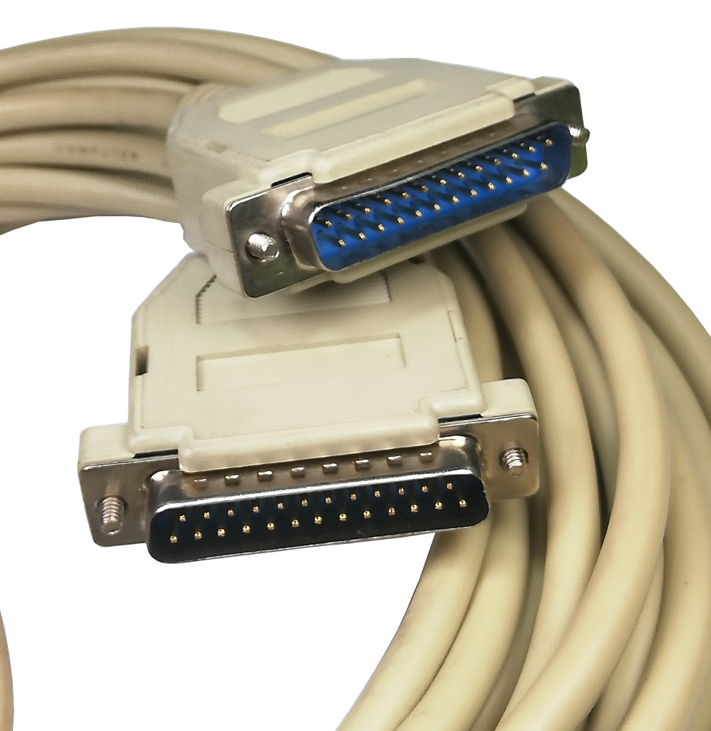 Cable Paralelo 25 Pines Db25 Macho Macho 7.5 Metros » Garizin Online