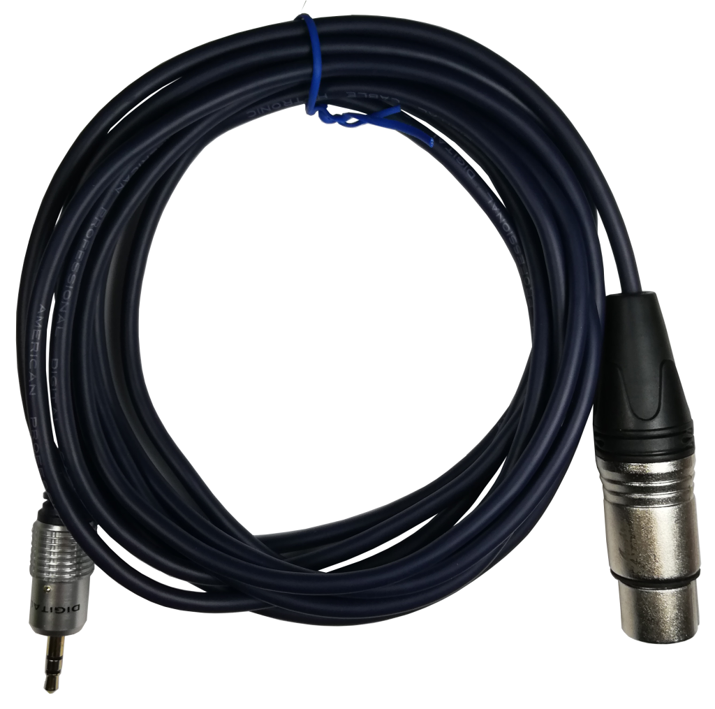 Convertidor De Xlr Hembra A Plug Estero 3.5mm De 4 Metros » Garizin Online