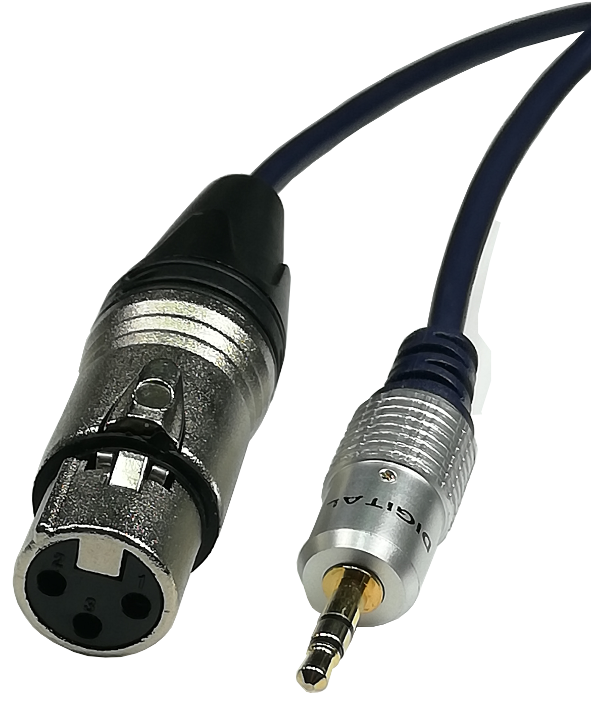 Convertidor De Xlr Hembra A Plug Estero 3.5mm De 4 Metros » Garizin Online